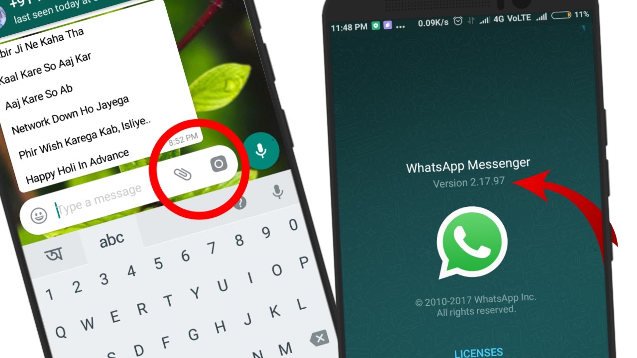 How To Get WhatsApp Old Status Feature & Cool New Features - YouTube