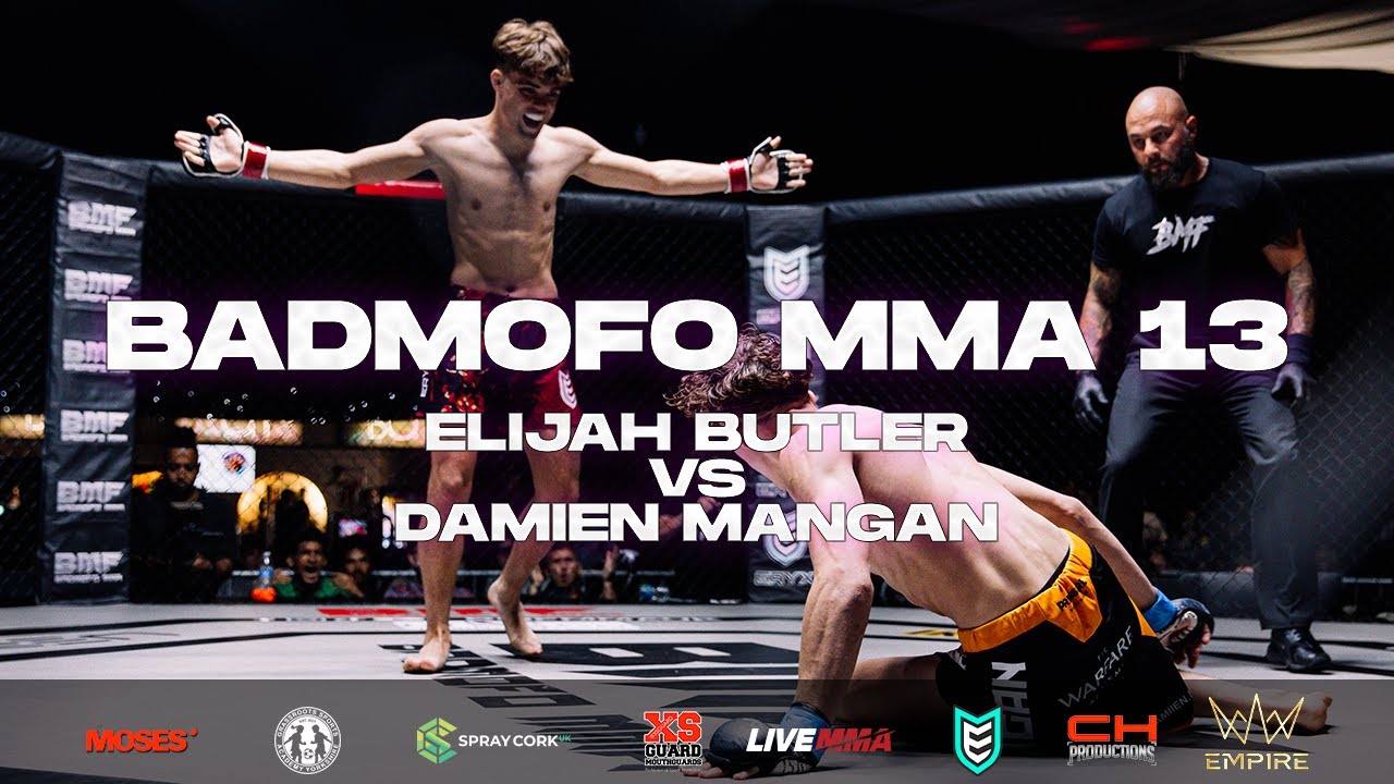 BMF 13 | Elijah Butler vs Damien Mangan | Amateur MMA - YouTube