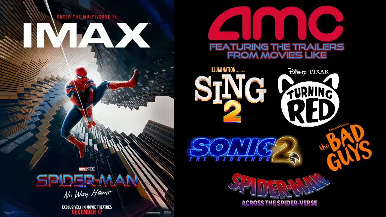 Opening to Spider-Man: No Way Home at IMAX at AMC (My Version) - YouTube