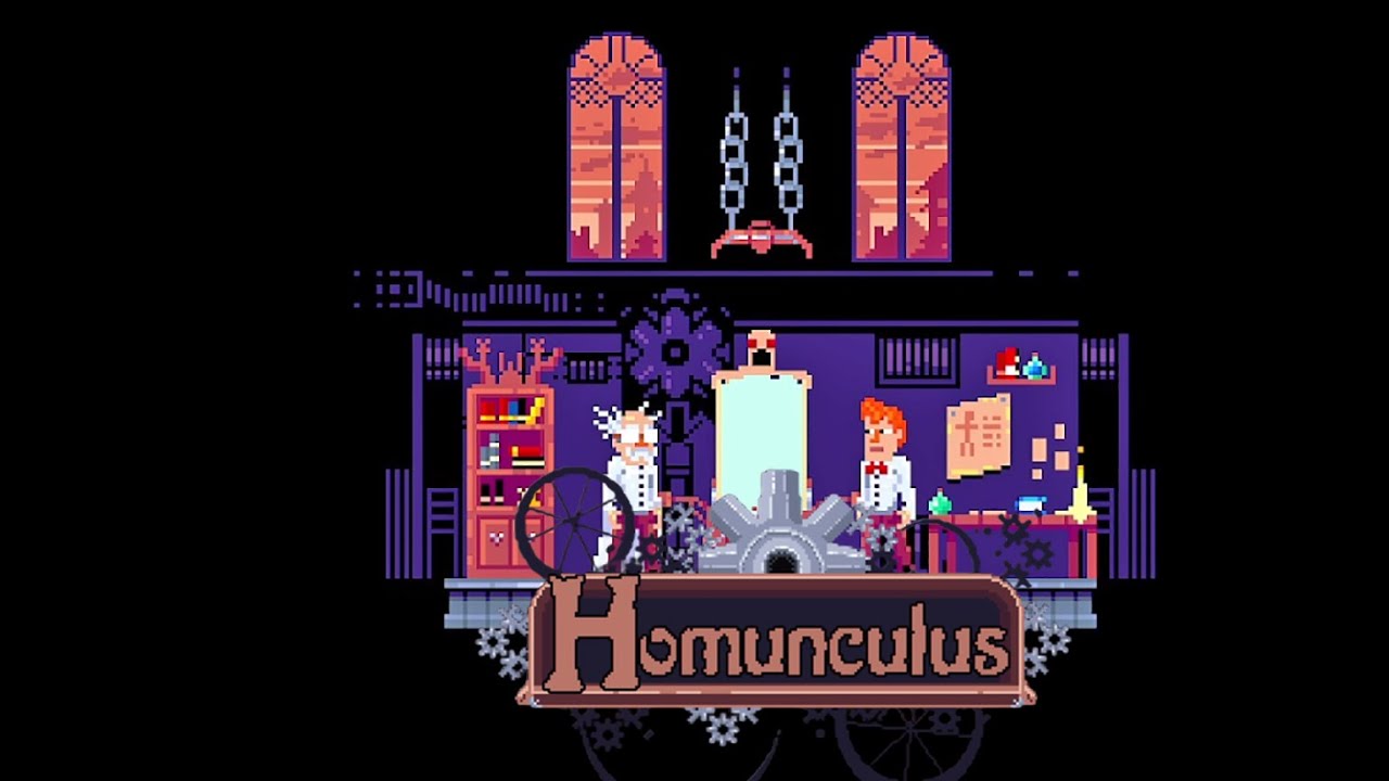 Homunculus - A short steampunk point & click adventure game - YouTube