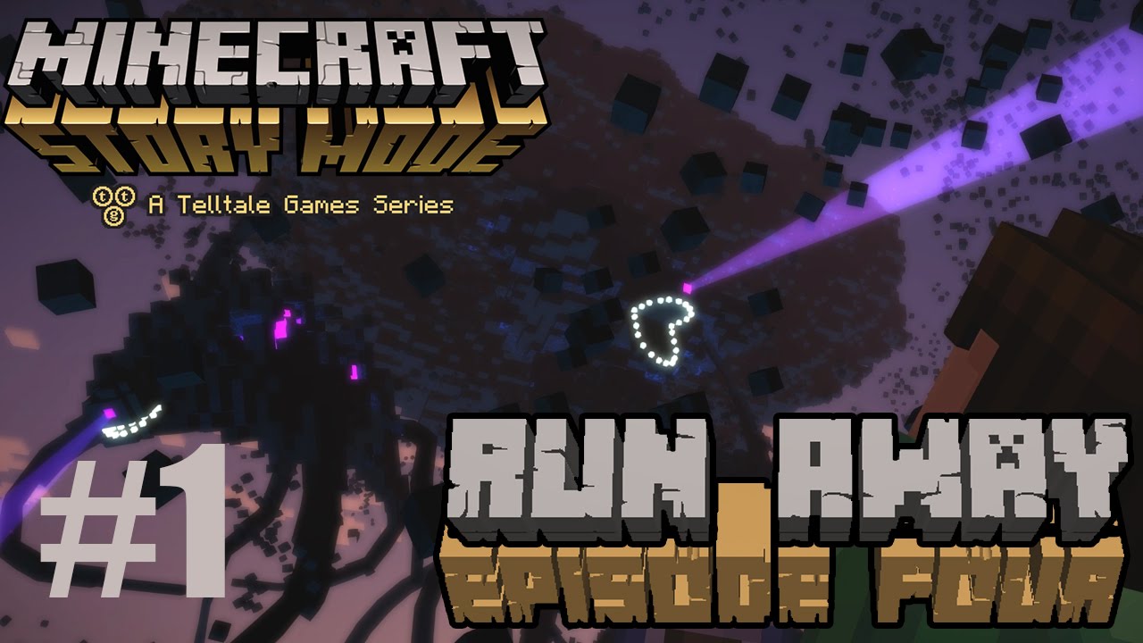 RUN AWAY (1): Minecraft: Story Mode: Episode 4 - YouTube