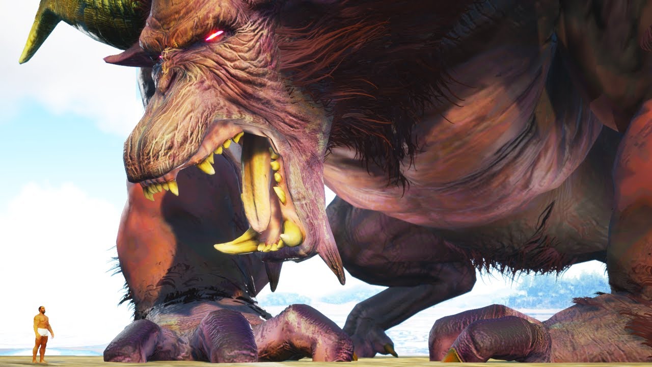 Ark NEW RAJANG APE MONSTER Is AMAZING In ARK! - (17) Ark Survival ...