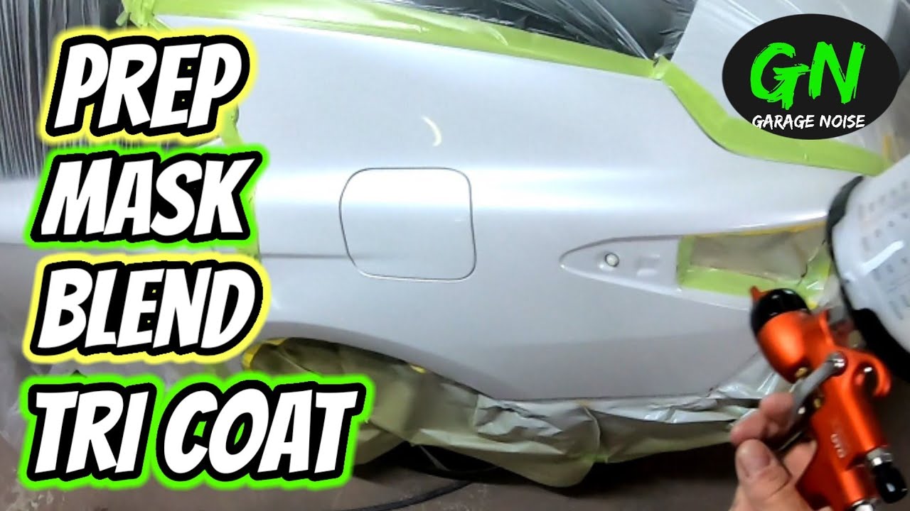 How to prepare a panel for blend . #auto body and paint repair.#diy ...