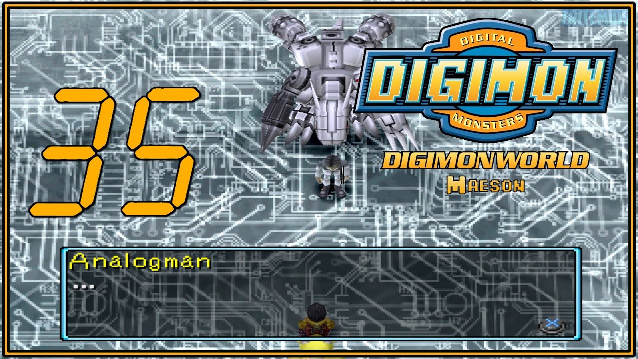Digimon World Maeson #35 - Back Dimension in Ice Sanctuary & Thunder ...