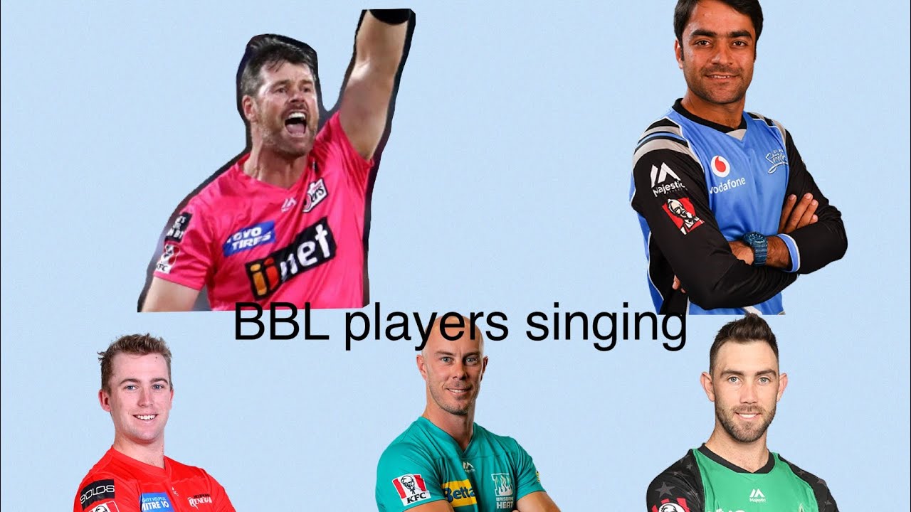 BBL players singing songs part 1 - YouTube