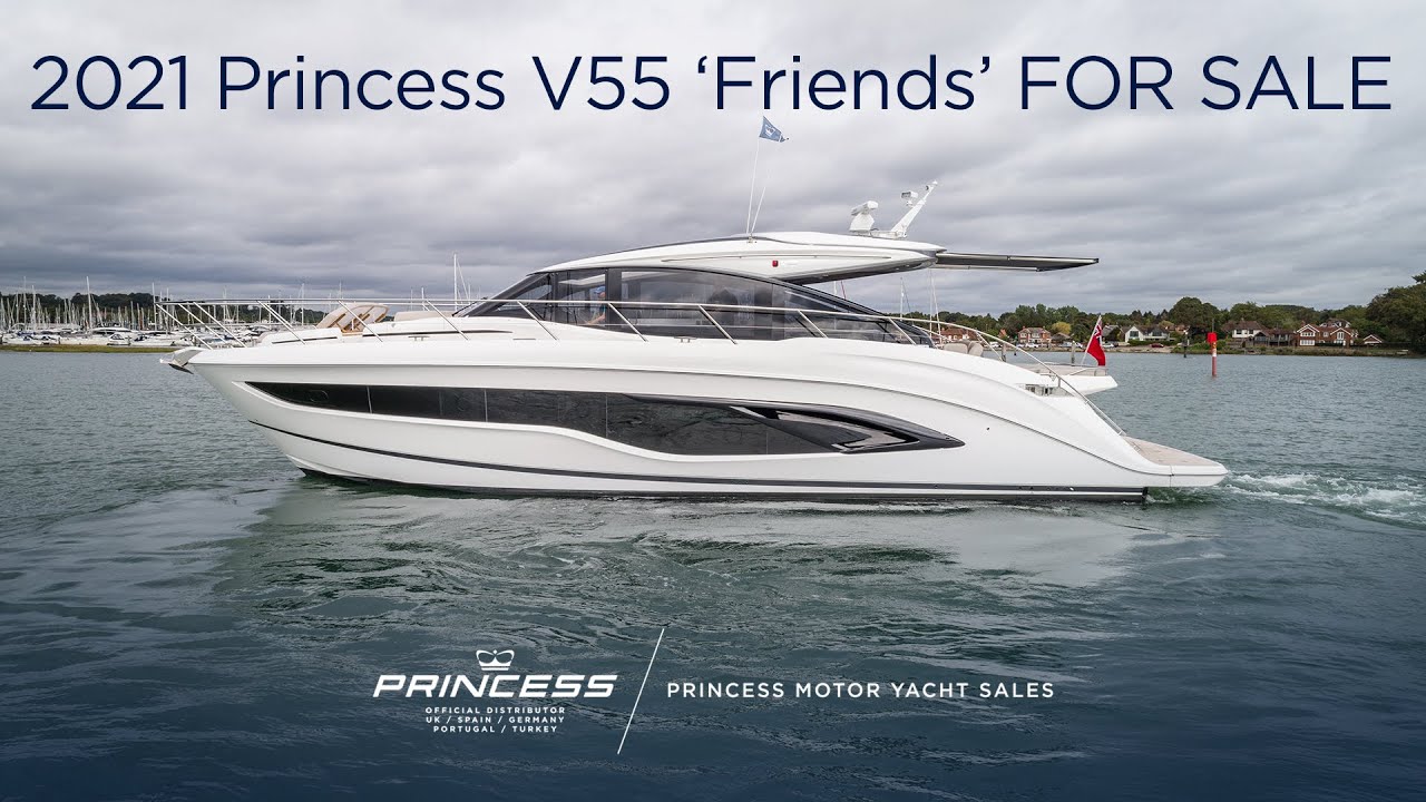 Princess V55 'Friends' - SOLD - YouTube