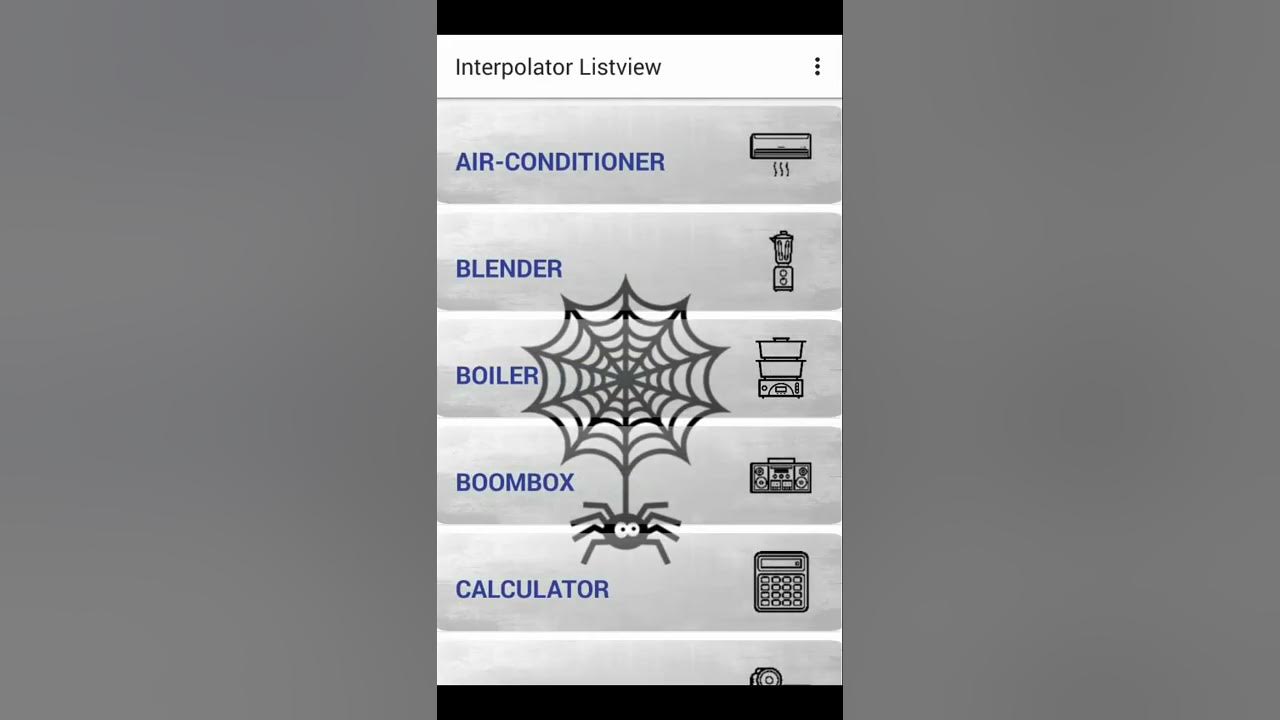 Interpolator Animation Effect in Listview – Android (2017) - YouTube