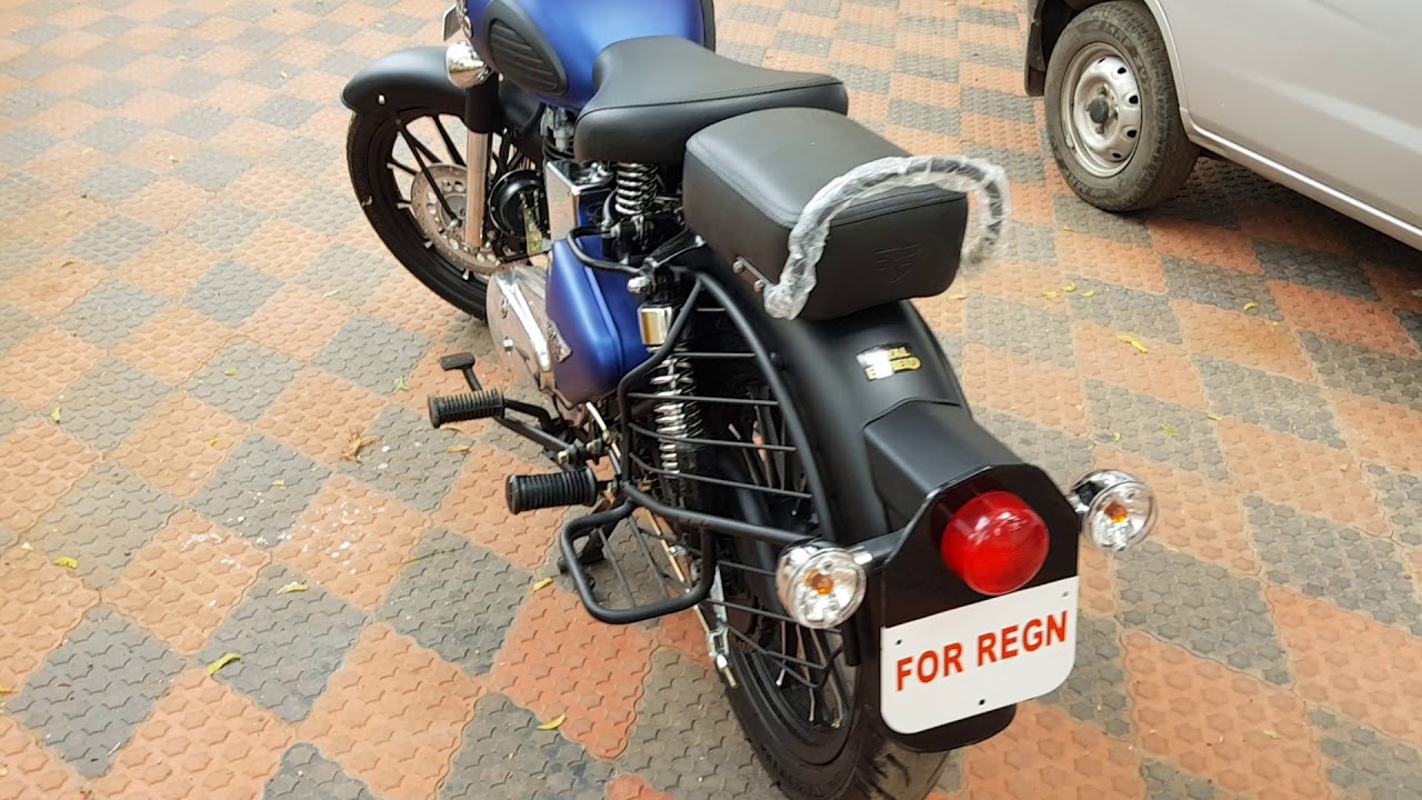 RE Bullet 350cc (1983) Modified to RE Classic 350cc - YouTube