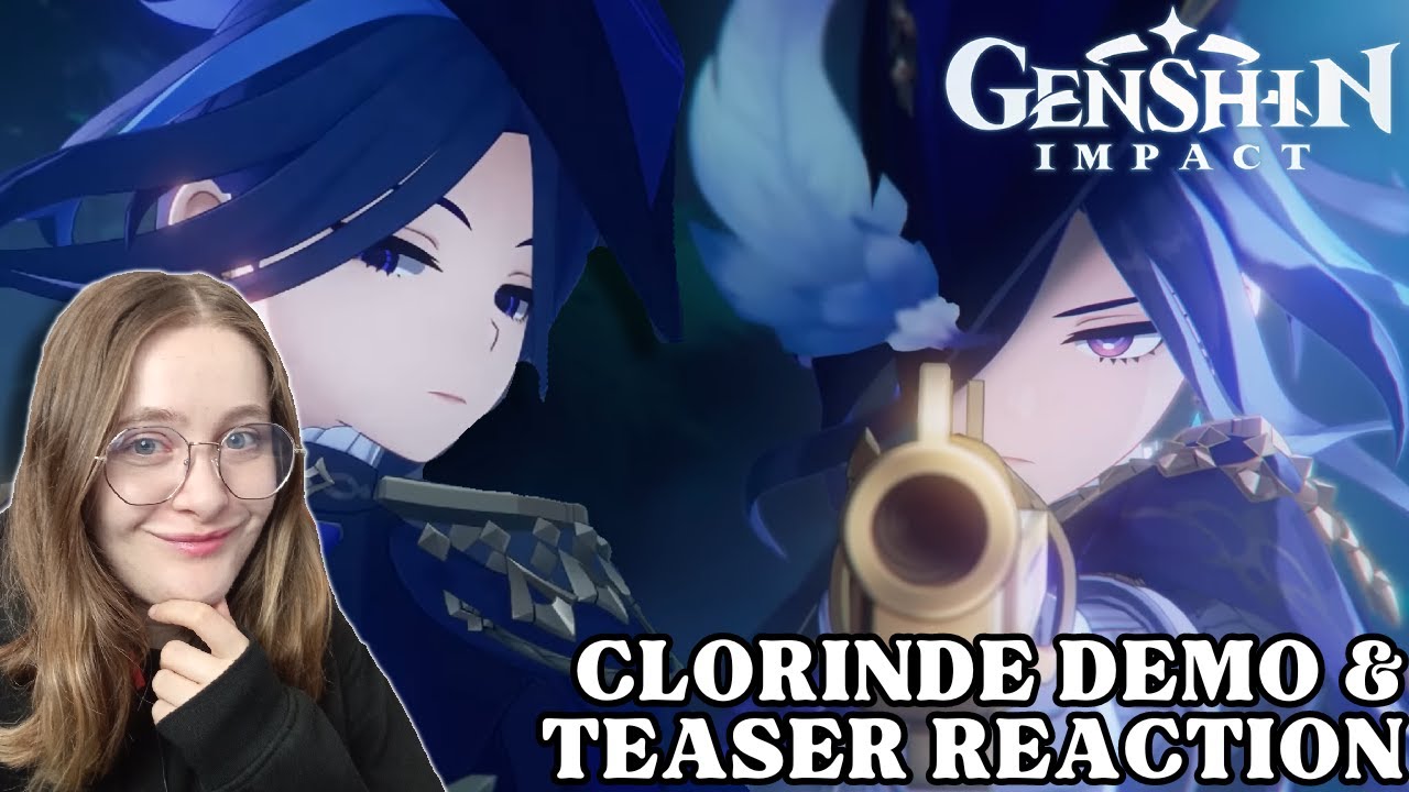 SHE IS SO AWESOME!! | CLORINDE DEMO & TEASER REACTION | Genshin Impact ...