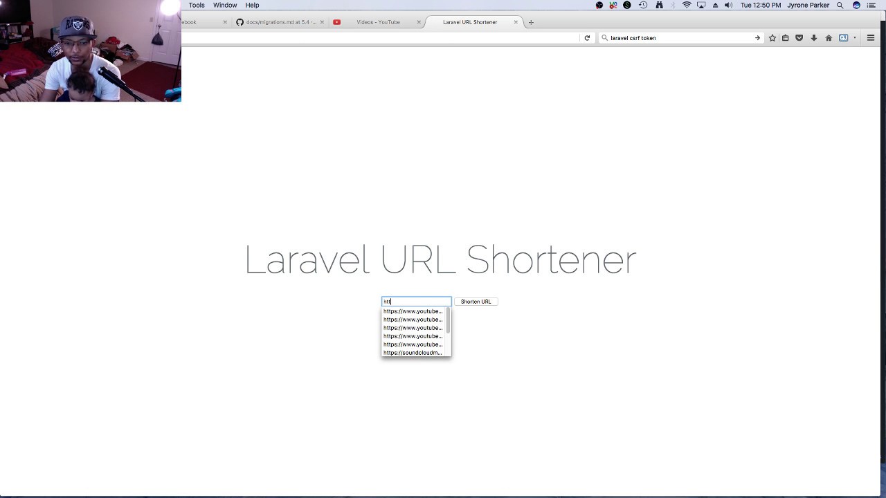 Creating A Url Shortener In Laravel 54 Youtube