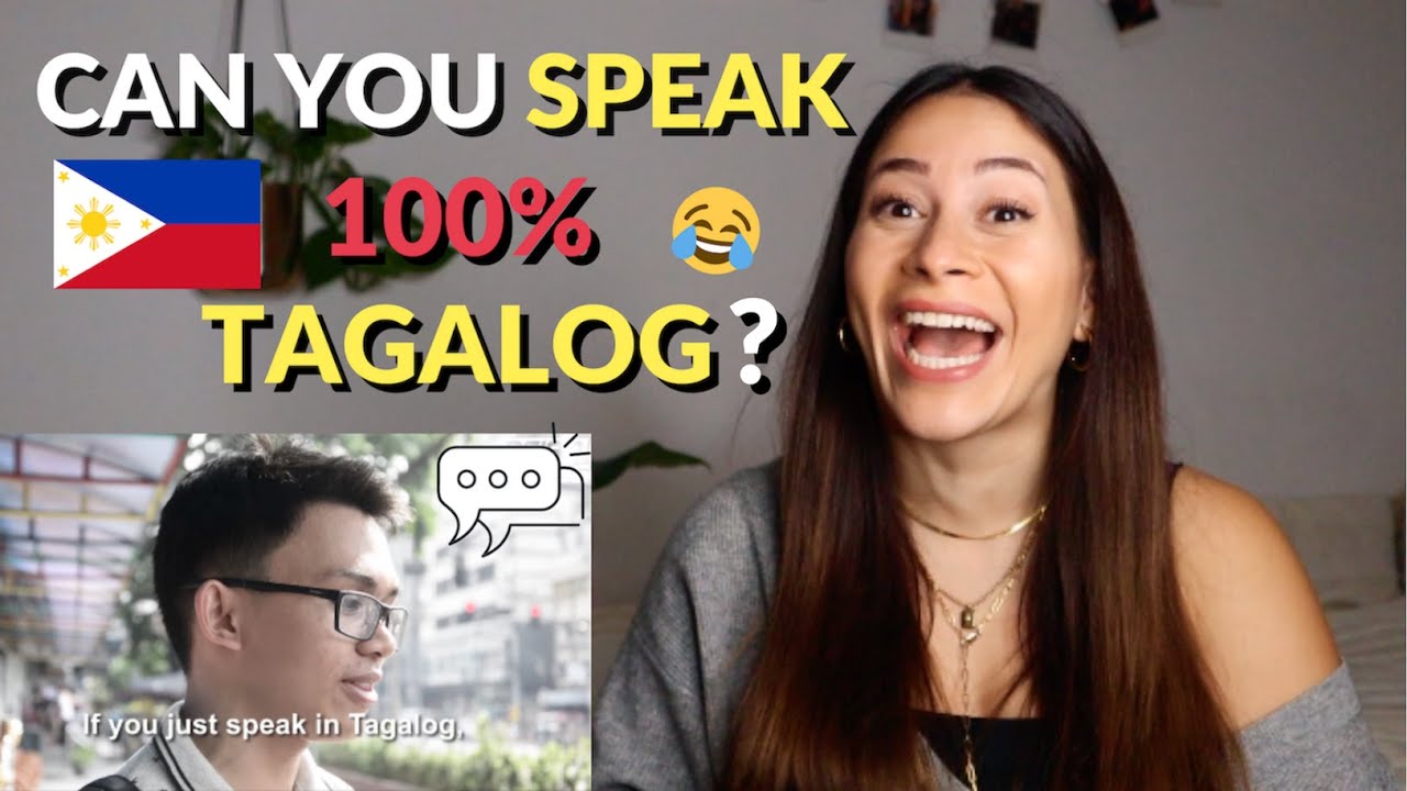 TAGALOG Challenge: Can FILIPINOS Speak Their Own Language? | Half ...