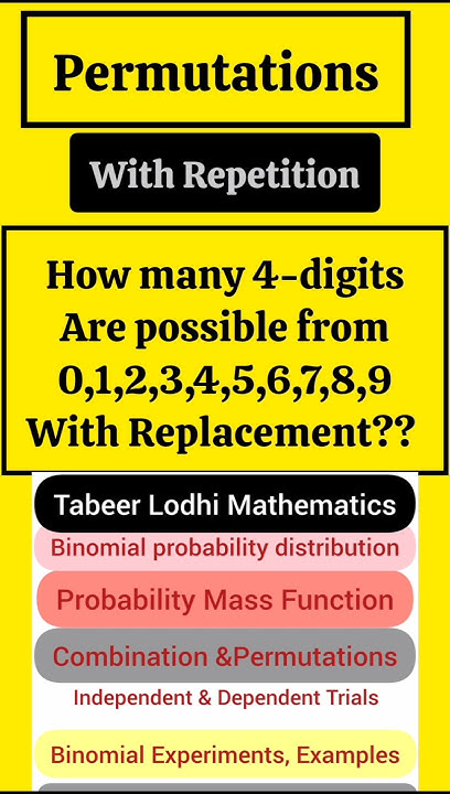 Permutations, Combination,Statistics #permutations_and_combinations #statistics - YouTube
