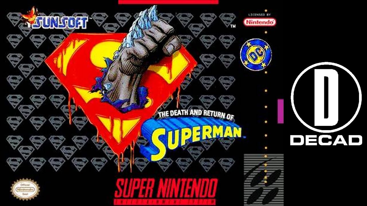 The Death and Return of Superman SNES DECAD - YouTube