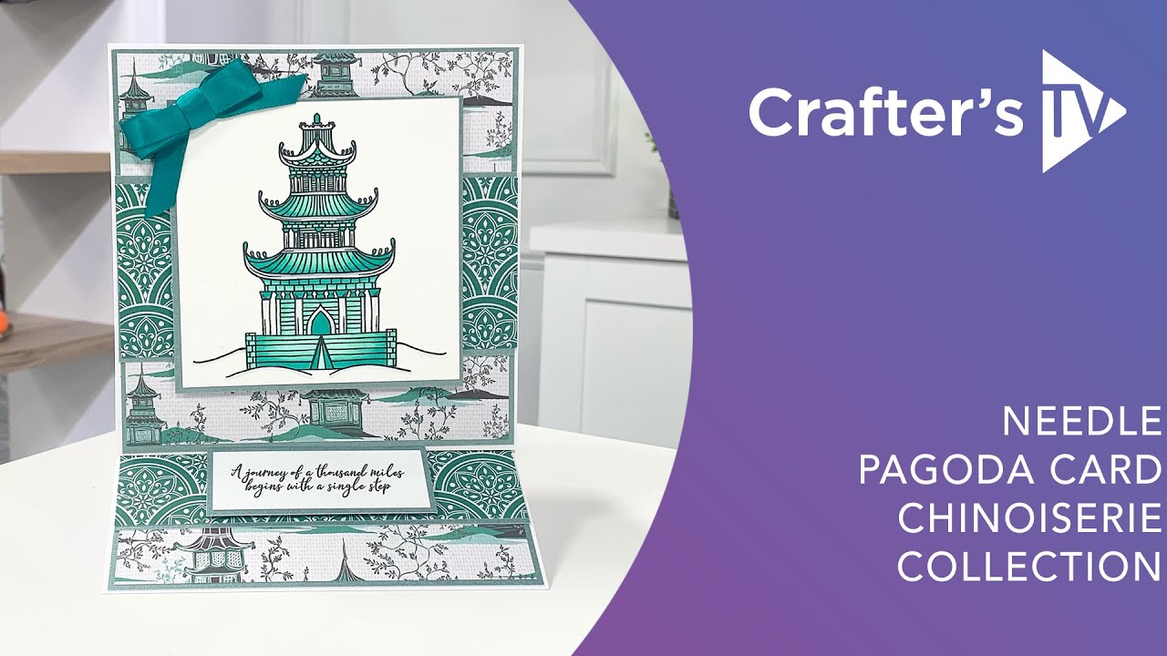 Chinoiserie Collection - Needle Pagoda Card - YouTube