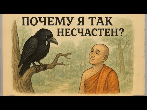 Несчастный Ворон Узнал Главный Секрет Счастья | Притча, Меняющая Жизнь