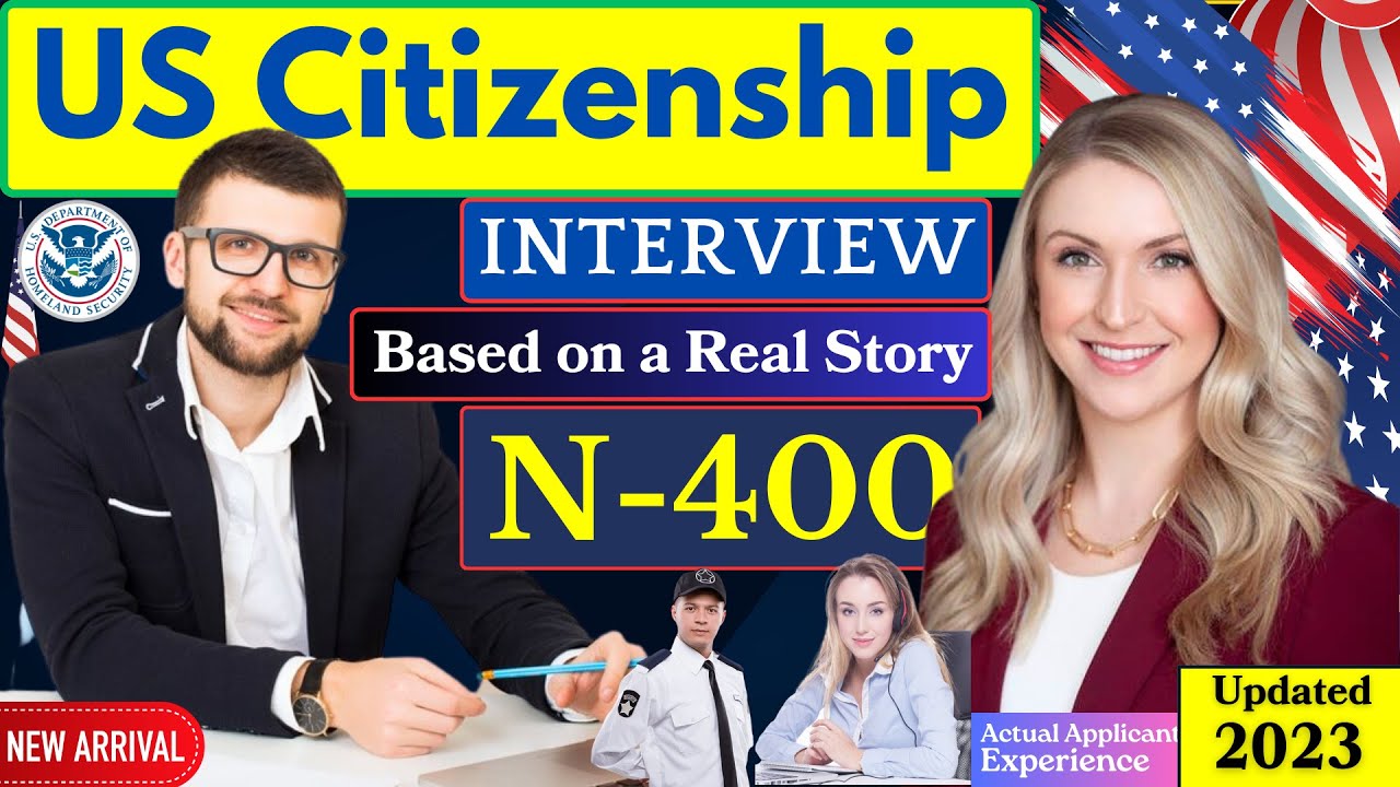 Real Interview of US Citizenship 2024 & Oath Ceremony - N400 ...