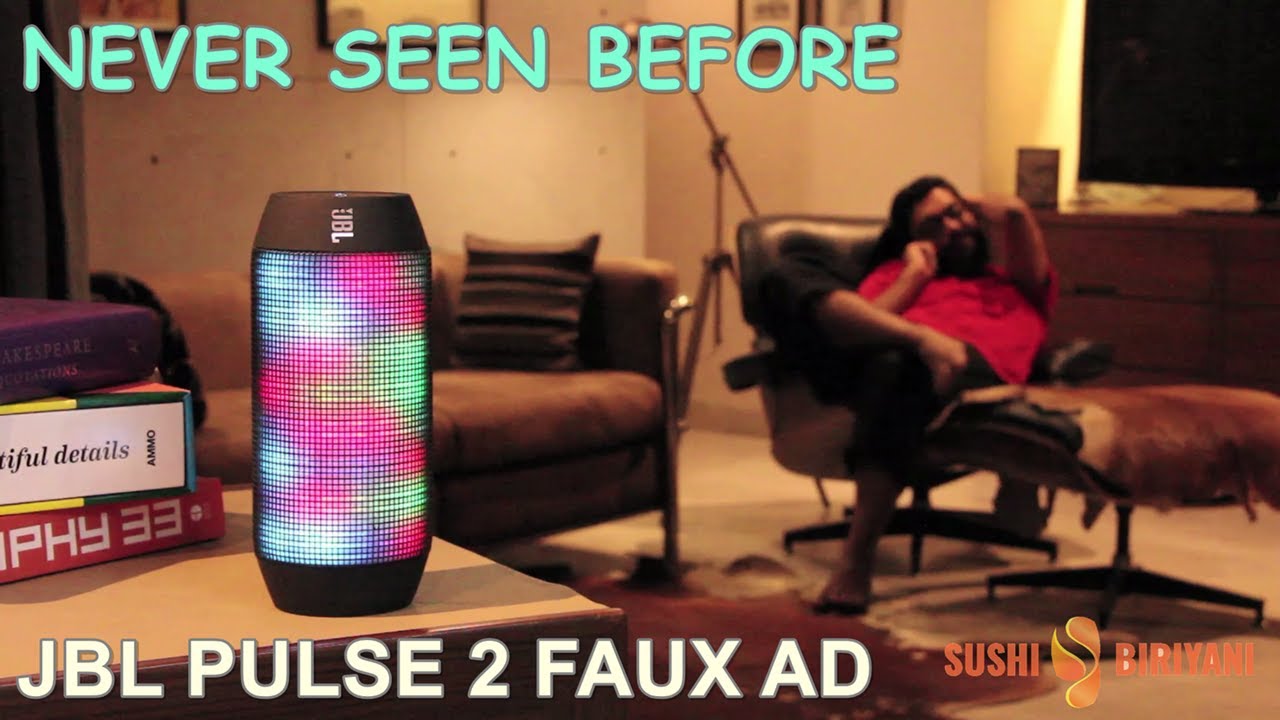 NEVER SEEN BEFORE! JBL Pulse 2 Faux Advertisement! Bluetooth Speaker ...