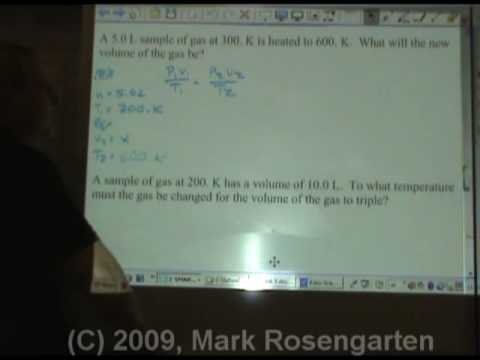Chemistry Tutorial 7.05b: Solving Boyles and Charles Gas Law Problems ...