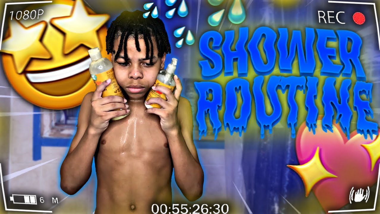 BEST Shower Routine for Curly Hair / Braids 🥰 | Re-braid Tutorial 🤩 ...