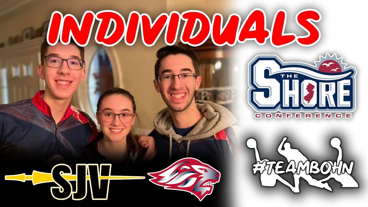 Justin, Brandon and Sydney Bohn - Shore Conference Individuals - March ...