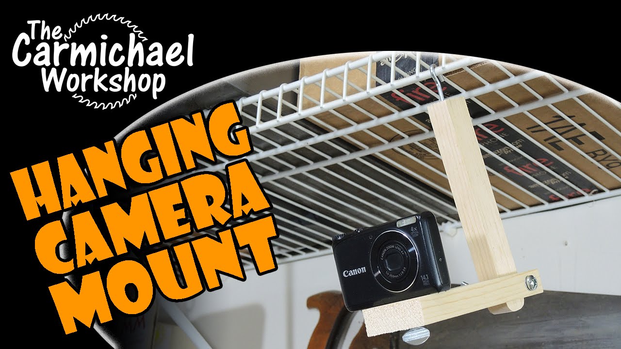 Make a Hanging Camera Mount for Paranormal Activity - YouTube