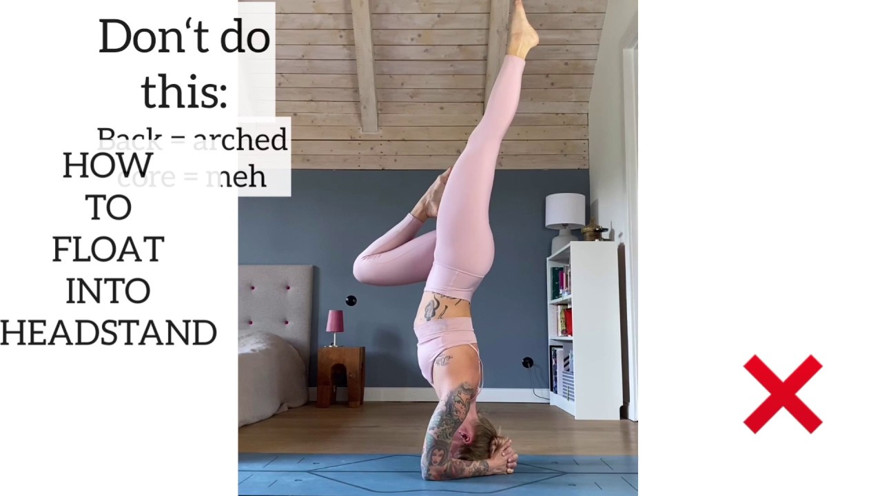 Learn to float into headstand - YouTube