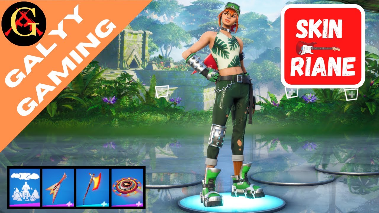 fortnite: je débloque le skin riane + découverte et gameplay ( chapitre ...