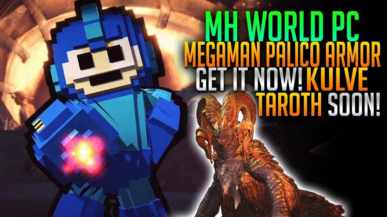 Mega Man Palico Armor And Weapon! Kulve Taroth Coming Soon! Monster ...