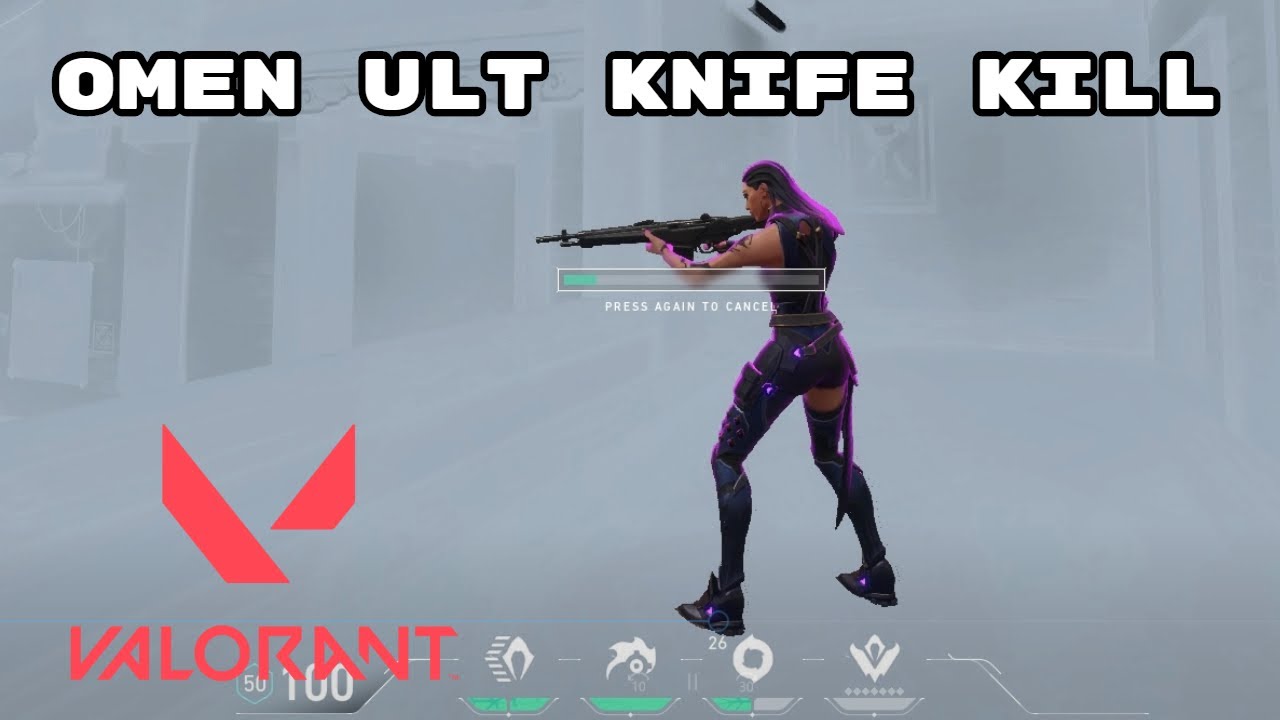 VALORANT OMEN ULT KNIFE KILL (#2) - YouTube