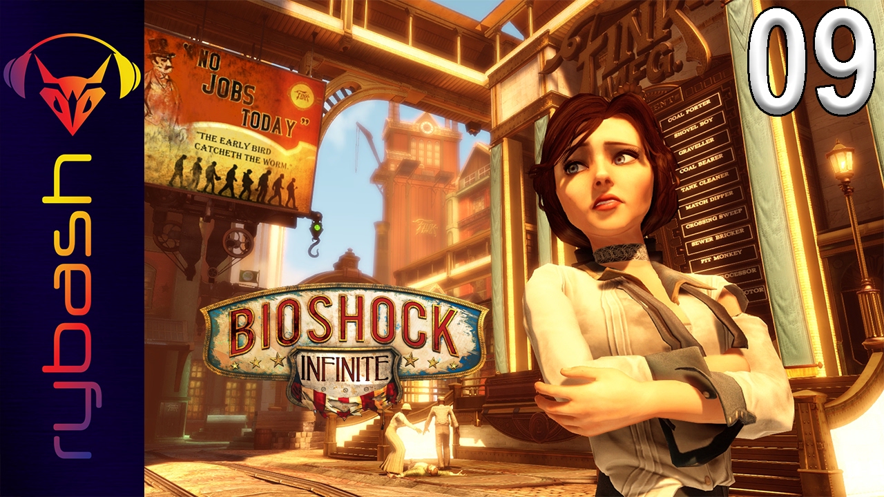 BIOSHOCK INFINITE REMASTERED GAMEPLAY | PART 9 | Defeat Cornelius Slate ...