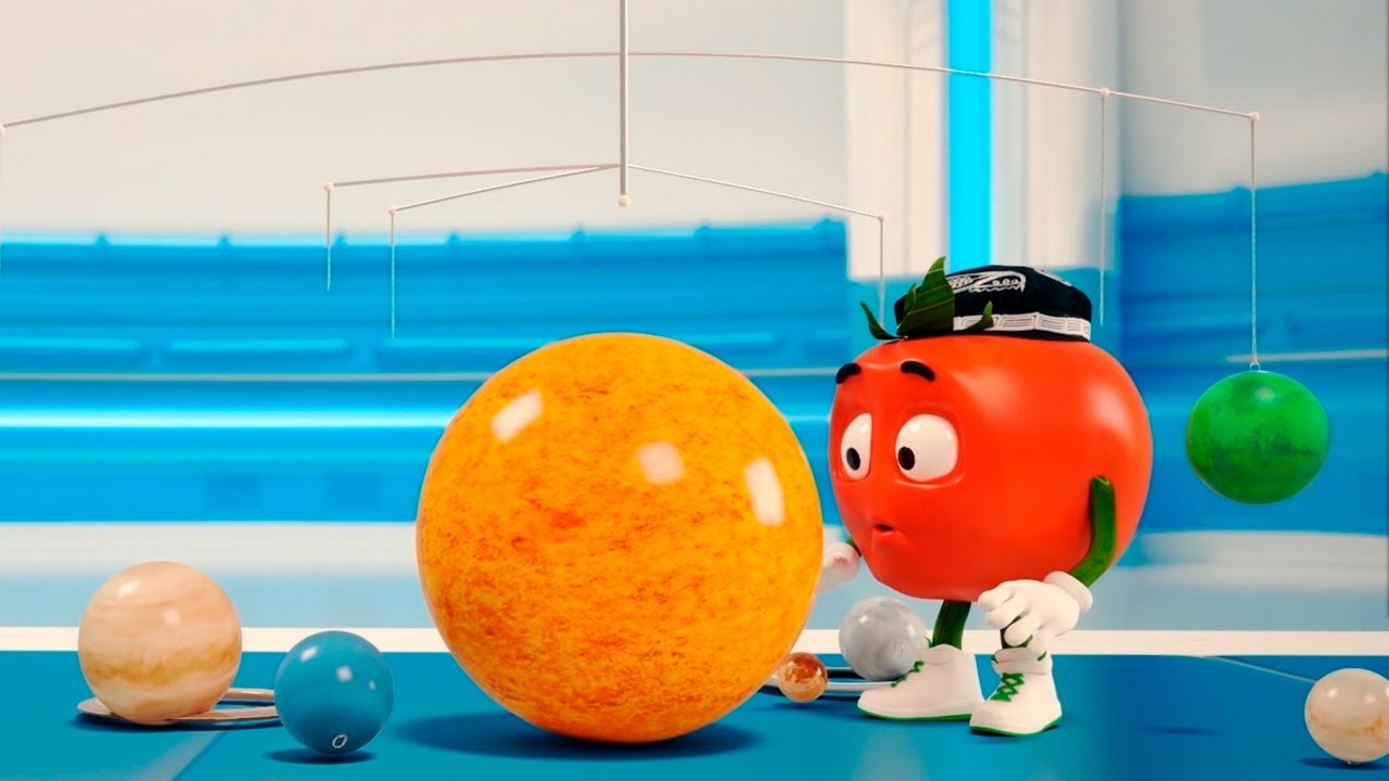 TOMATO DOPPI 🍅 Space Base And More Craziest Adventures 🌈 FOR KIDS - YouTube