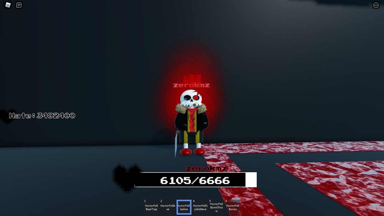 HorrorFell Sans Showcase + How to get Undertale Final Multiverse DX ...