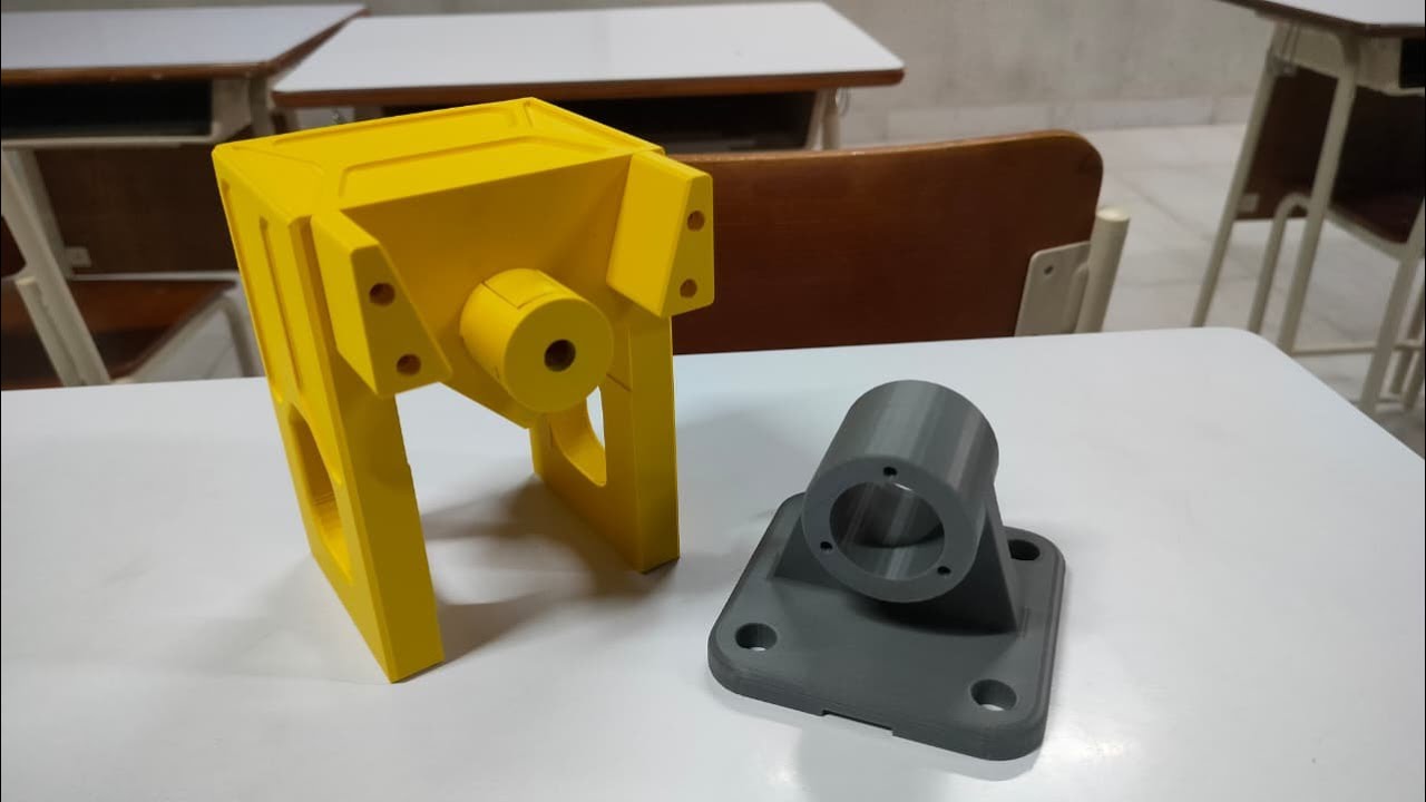 3-Point Clamp Mechanism for Fixture Concept - YouTube