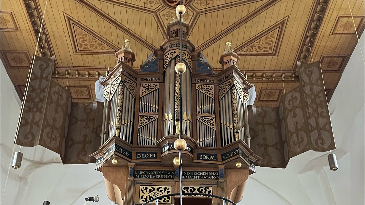 1619 Edo Evers Organ in Osteel, Germany | one of the best-preserved ...