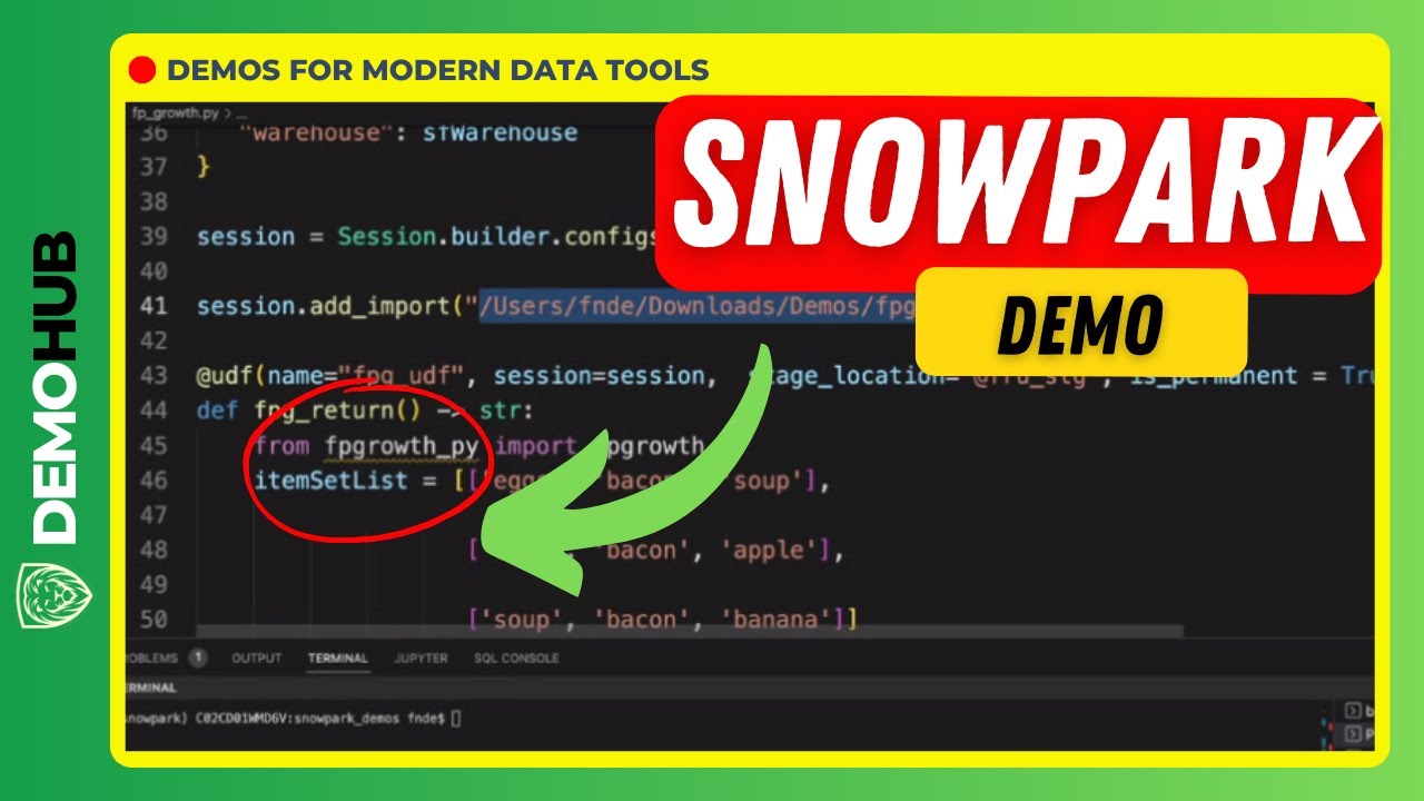 Snowpark Demo Importing Custom Pypi Packages In Snowpark For Python Demohubdev Youtube 5331
