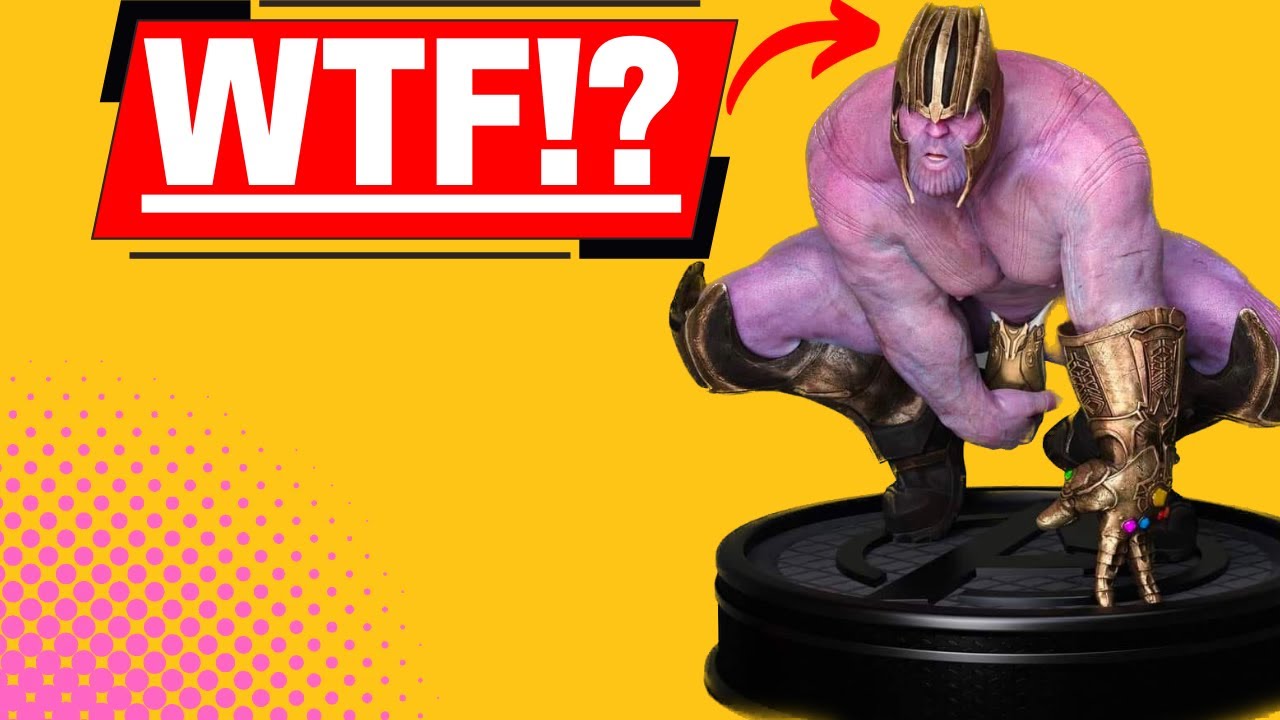Sexy Thanos Statue | Are Sexy Collectibles Bad For The Collecting ...