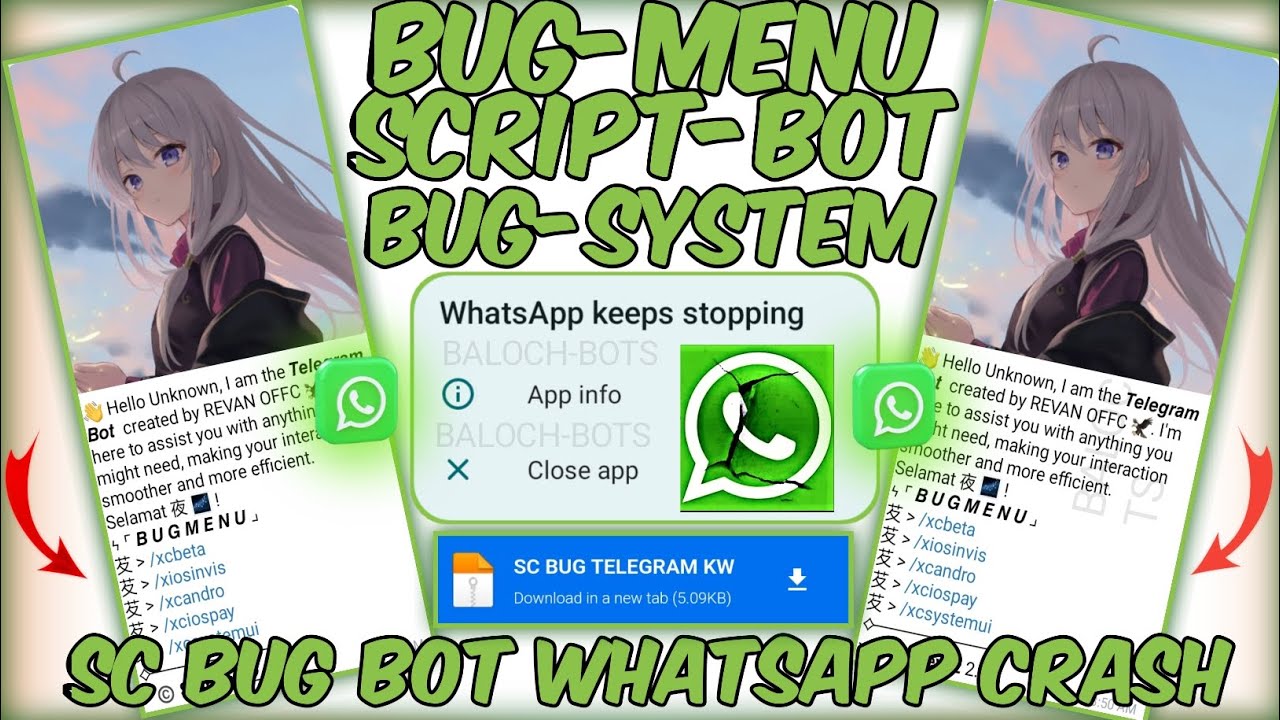 How To Sc New TELE Bug Bot in Crash WhatsApp Full quality Video - YouTube