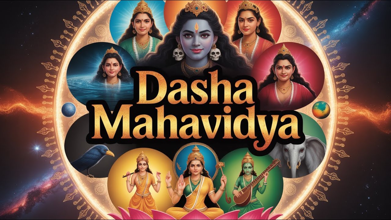 When Maa Shakti Transformed Into 10 Fierce Goddesses | Dasha Mahavidya ...