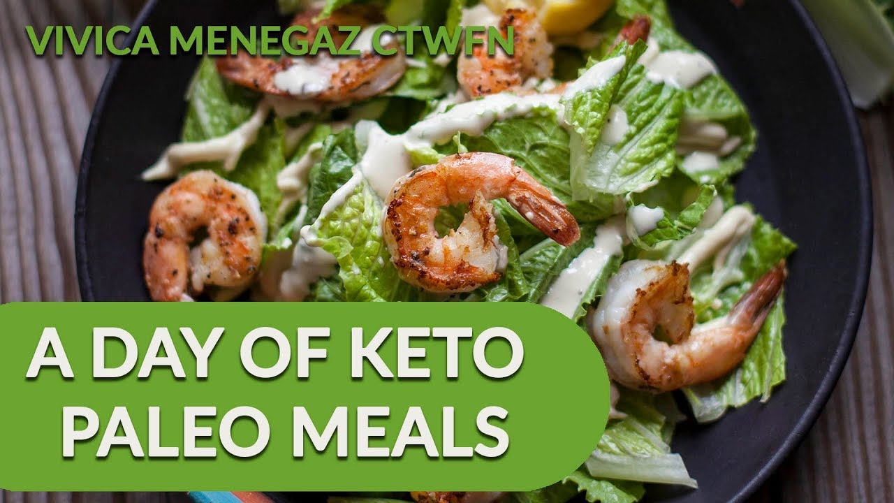 A DAY OF KETO PALEO MEALS 🍗🍤 🍛 - YouTube