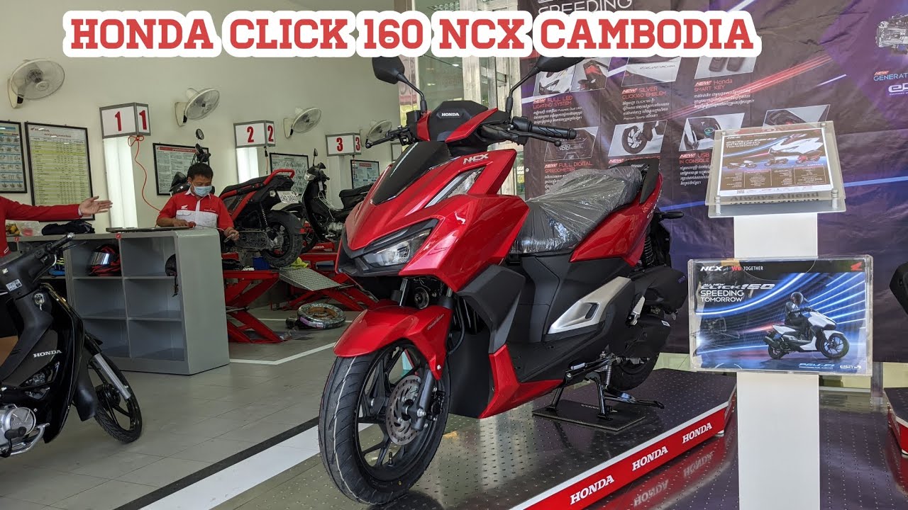 Buy Honda Click 160 NCX in NCX dealer - YouTube
