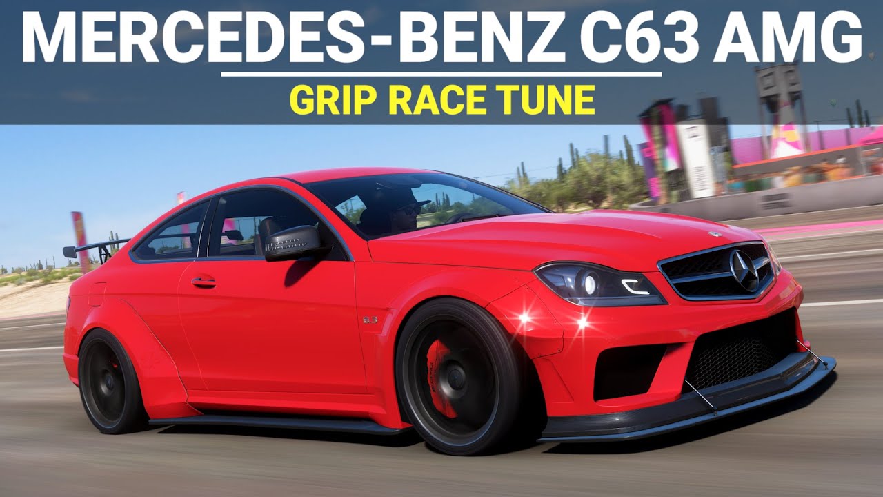 Forza Horizon 5 Tuning - Widebody Mercedes-Benz C63 AMG Coupe, FH5 Grip ...