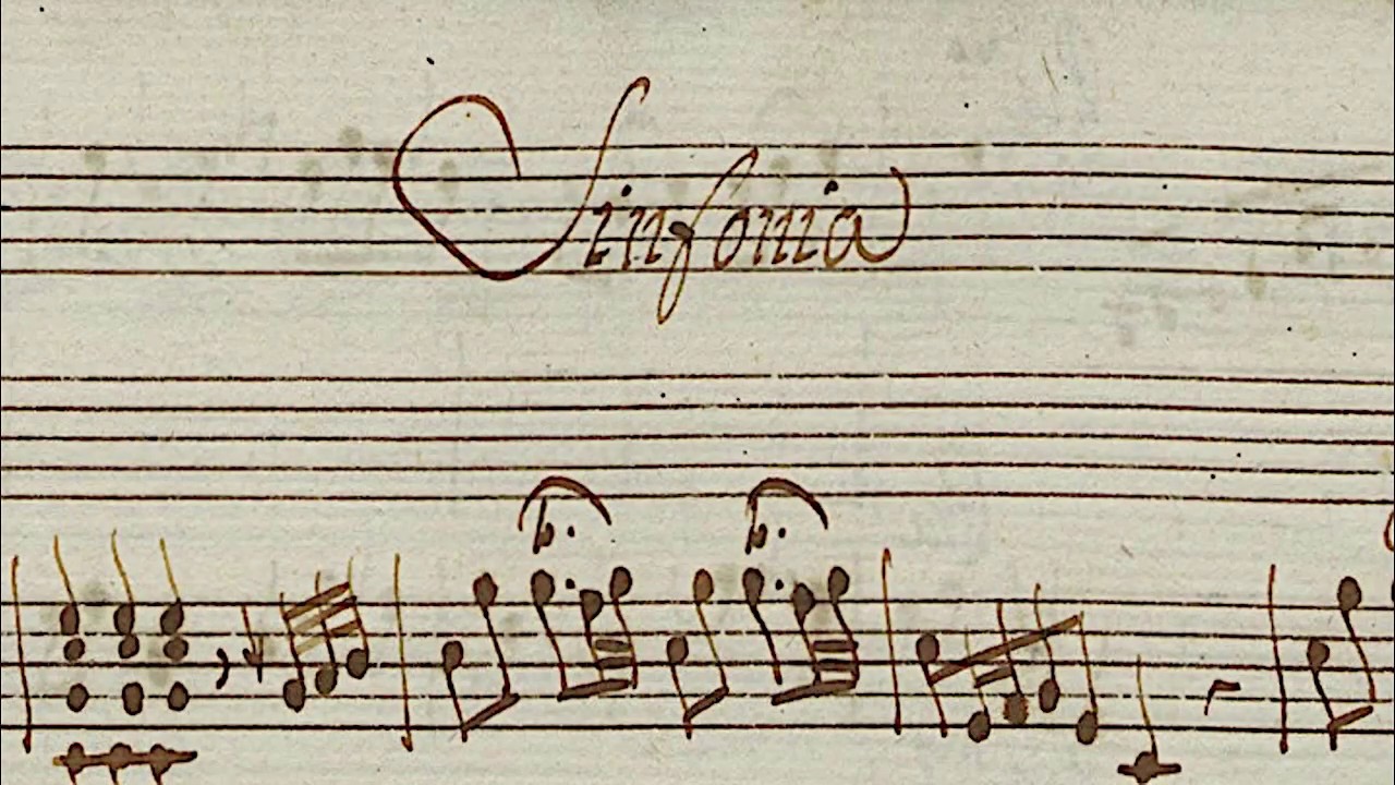 VIVALDI | La Griselda, RV 718 | Sinfonia | Original manuscript - YouTube