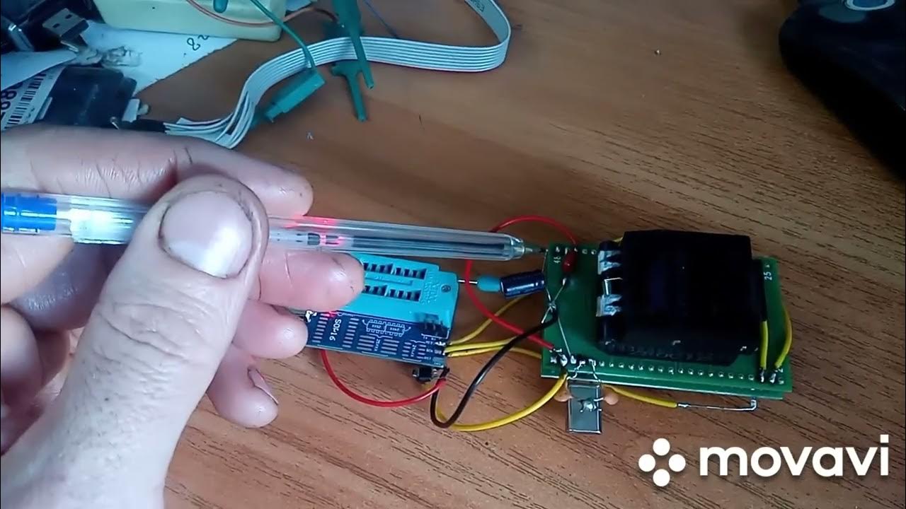 Прошивка Weltrend WT61P805 с помощью программатора CH341. - YouTube