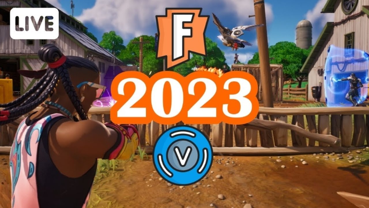LIVE Fortnite 2023 VBUCKS GIVEAWAY (FORTNITE 2023, BUILD, NO BUILD ...
