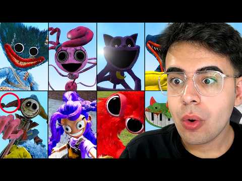 Poppy Playtime 1,2,3,4,5 TÜM JUMPSCARE'lar