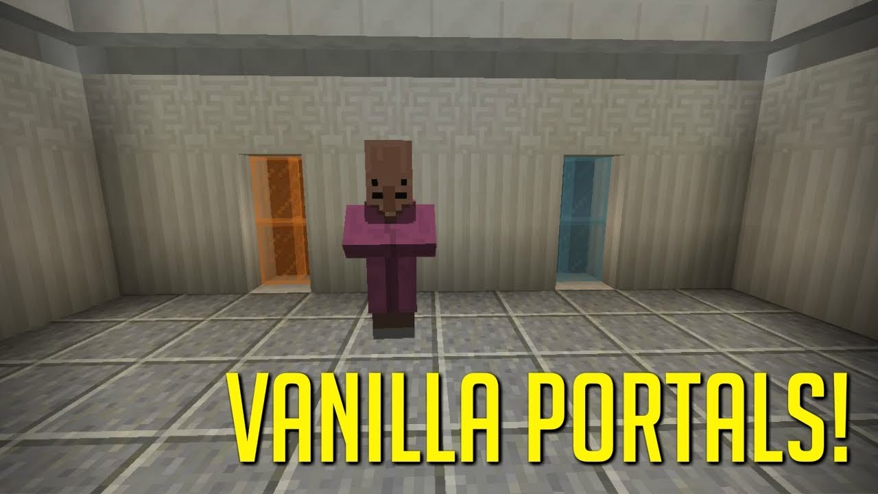 Portals in Snapshot 14w02b! - YouTube