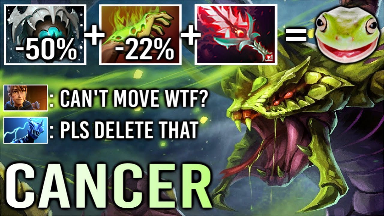 Most Cancerous Build Skadi + Bloodthorn Venomancer Mid -100% Slow Can't ...