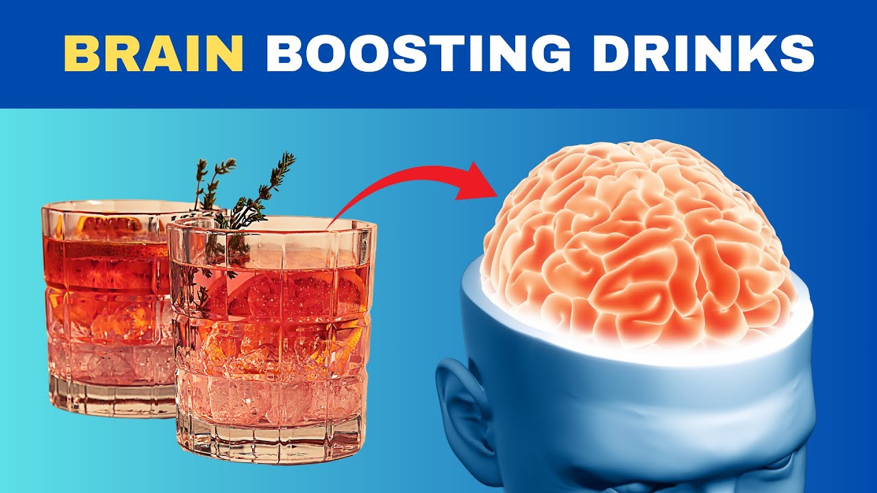 10 Brain Boosting Drinks You Need To Know About | MedMoon Health and Wellness - YouTube