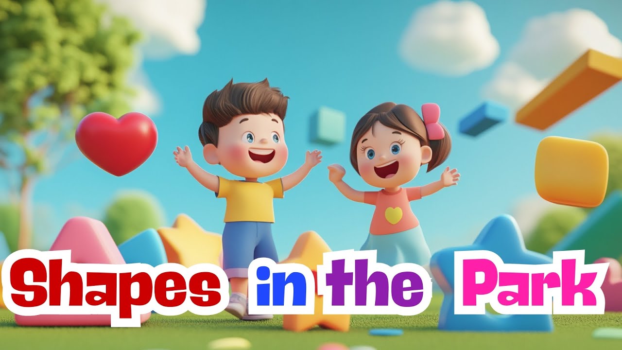 Kids song I Shapes in the Park | Learn Shapes Song for Kids | Circle ...