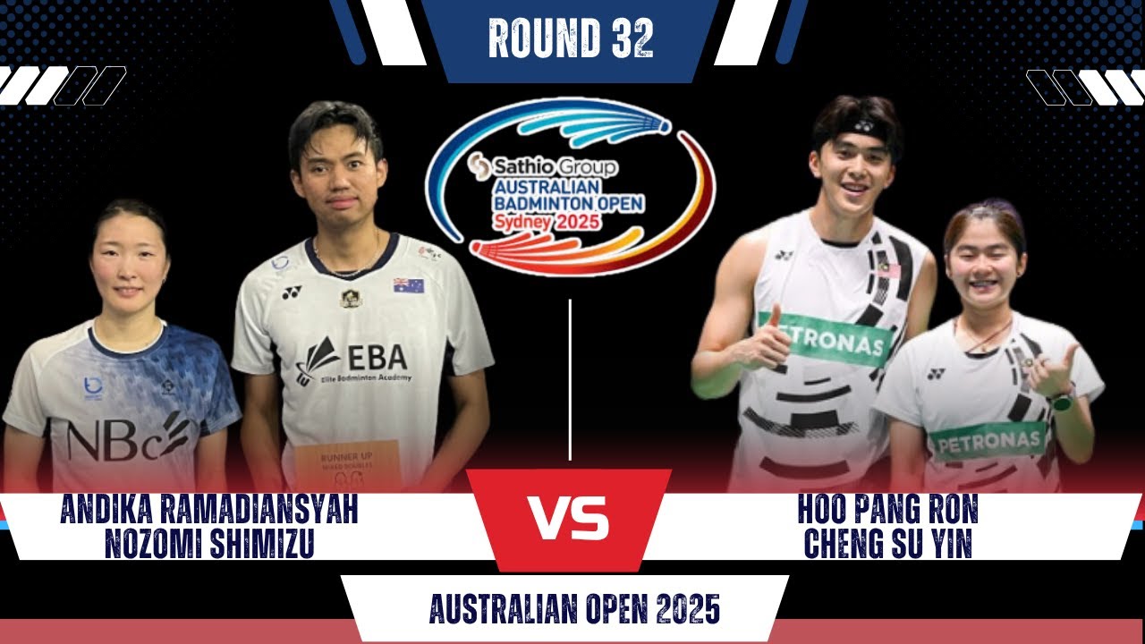 Ramadiansyah/Shimizu (AUS) vs HOO Pang Ron/CHENG Su Yin (MAS ...